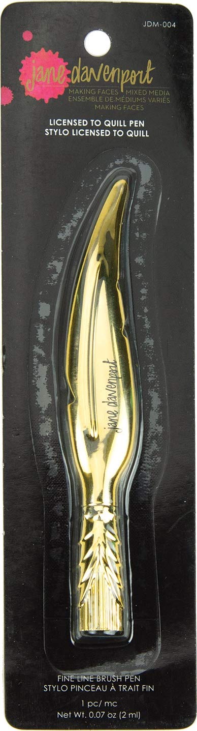 Spellbinders Licensed to Quill Brush Nib Ink Pen