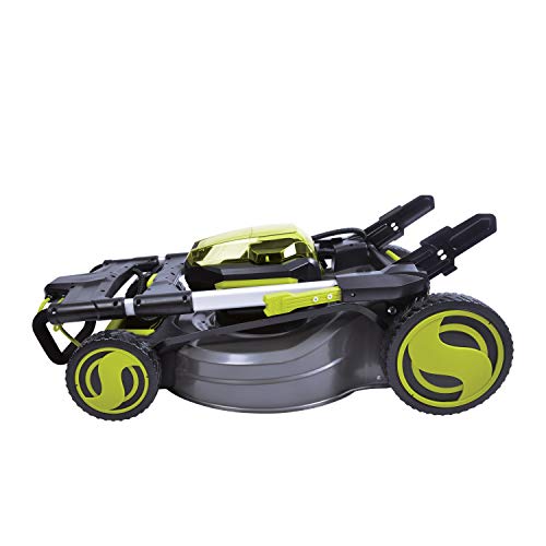 Sun Joe iON100V-21LM-CT 21-Inch 100-Volt Max Lithium-Ion Cordless Self-Propelled Lawn Mower, Tool Only (Battery and Charger Not Included)
