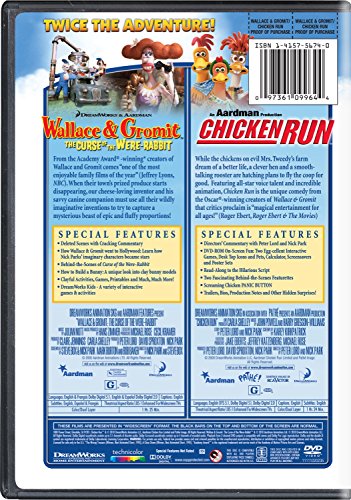 Wallace & Gromit: The Curse of the Were-Rabbit / Chicken Run (Double Feature) [DVD]