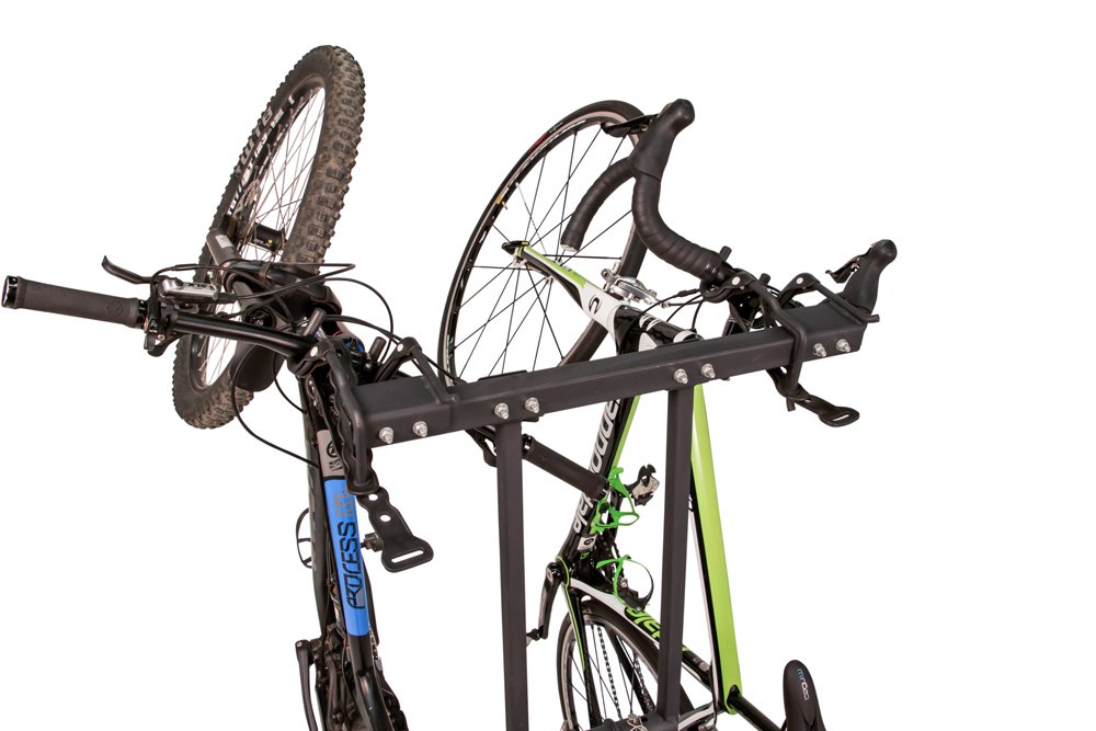Softride Hang2, 2-Bike Hitch Mounted Rack for 2" and 1.25β, Swings Down with Bicycles Loaded, Allows Trunk, Hatch, or Tailgate Access. Cars, SUVs, Vans, or Trucks (27041)