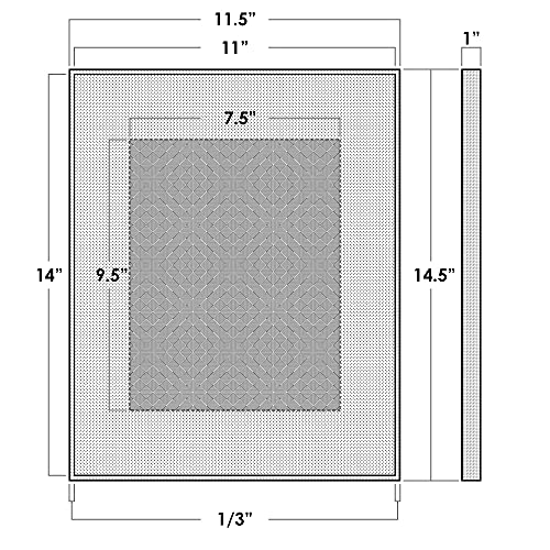 TheDisplayGuys - Contemporary Aluminum Picture Frame - Tempered Glass - 11x14 matted to 8x10 - Gold - Wall Hanging