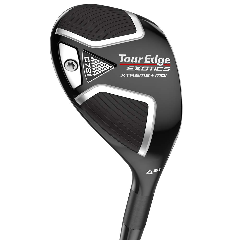 Tour Edge Exotics C721 Hybrid (right, Project X HZRDUS Smoke Black 80, Stiff, 19)