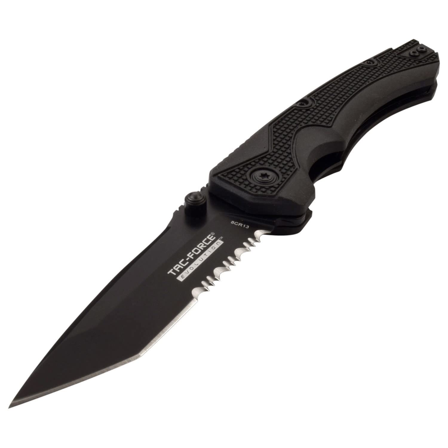 Tac Force Evolution Spring Assisted Knife - TFE-A019T-BK,Black