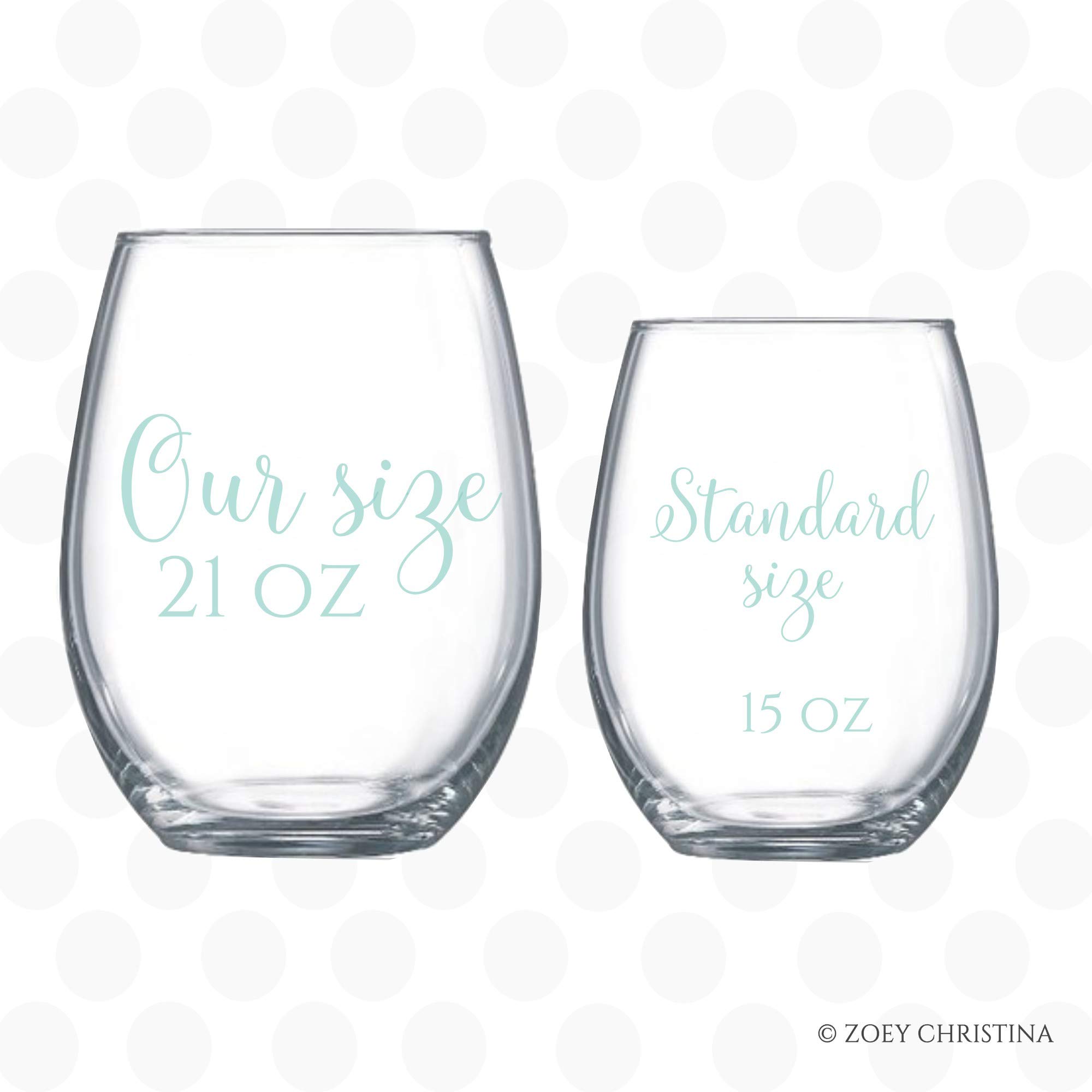 Thirty Stemless Wine Glass Gold 30th Birthday Gift for Women 0008