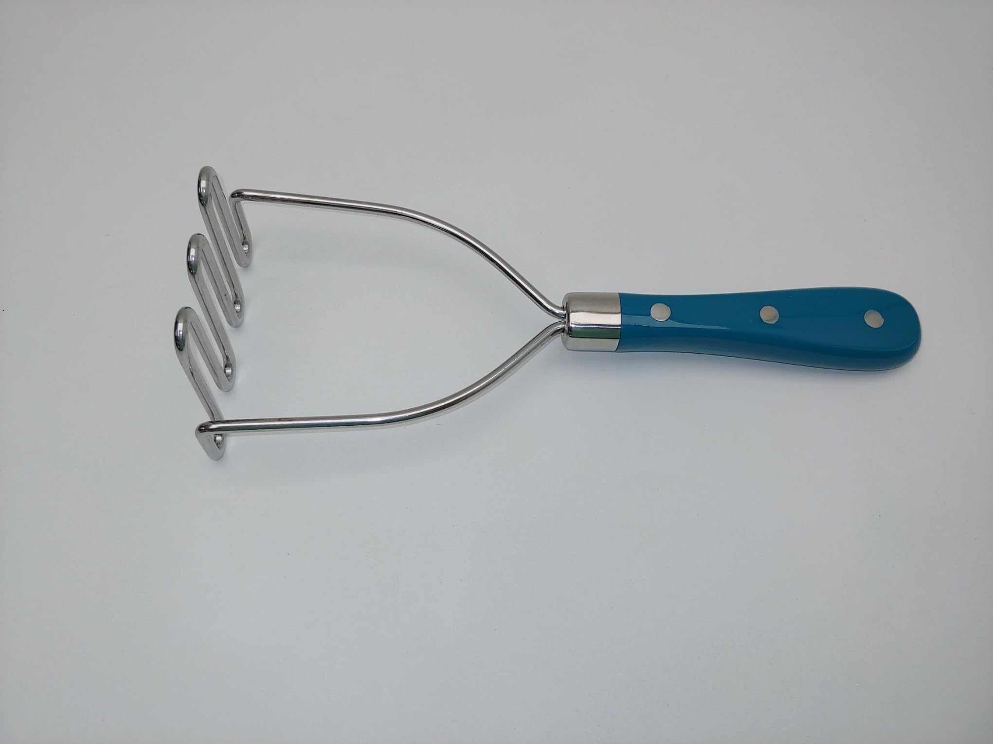 The Pioneer Woman Masher Potato Smasher Stainless Steel Teal Dishwasher Safe