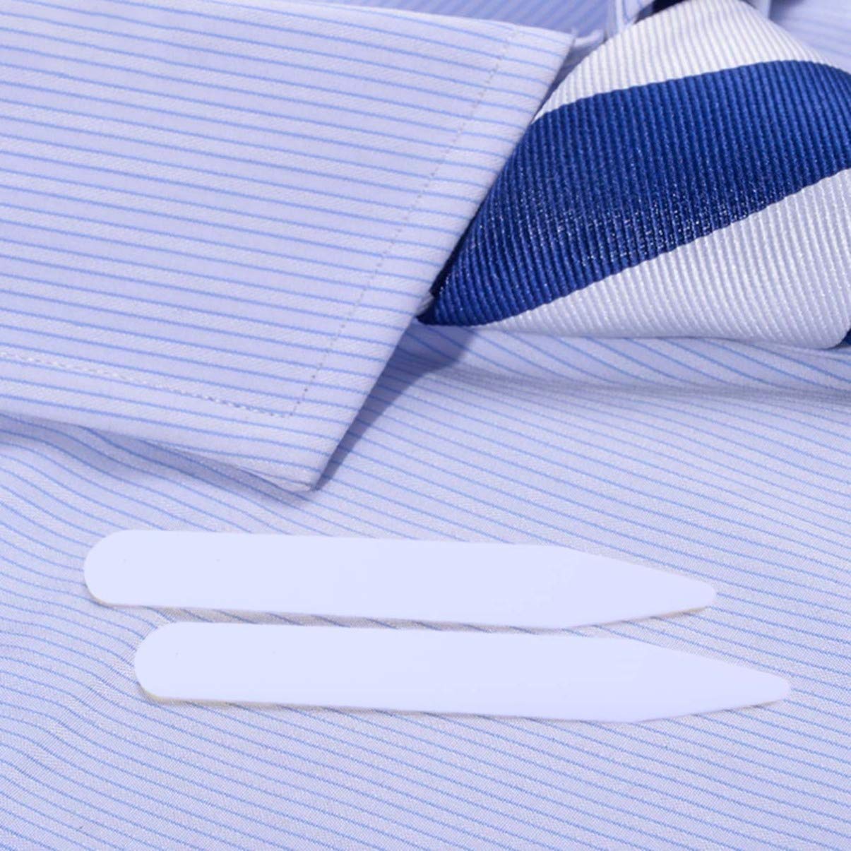 WINOMO 200pcs 3 Sizes Dress Collar Stays Collar Bones Dress Shirt Collar Support Collar Stiffeners Collar Inserts Collar Stay Holder for Shirt Dressing
