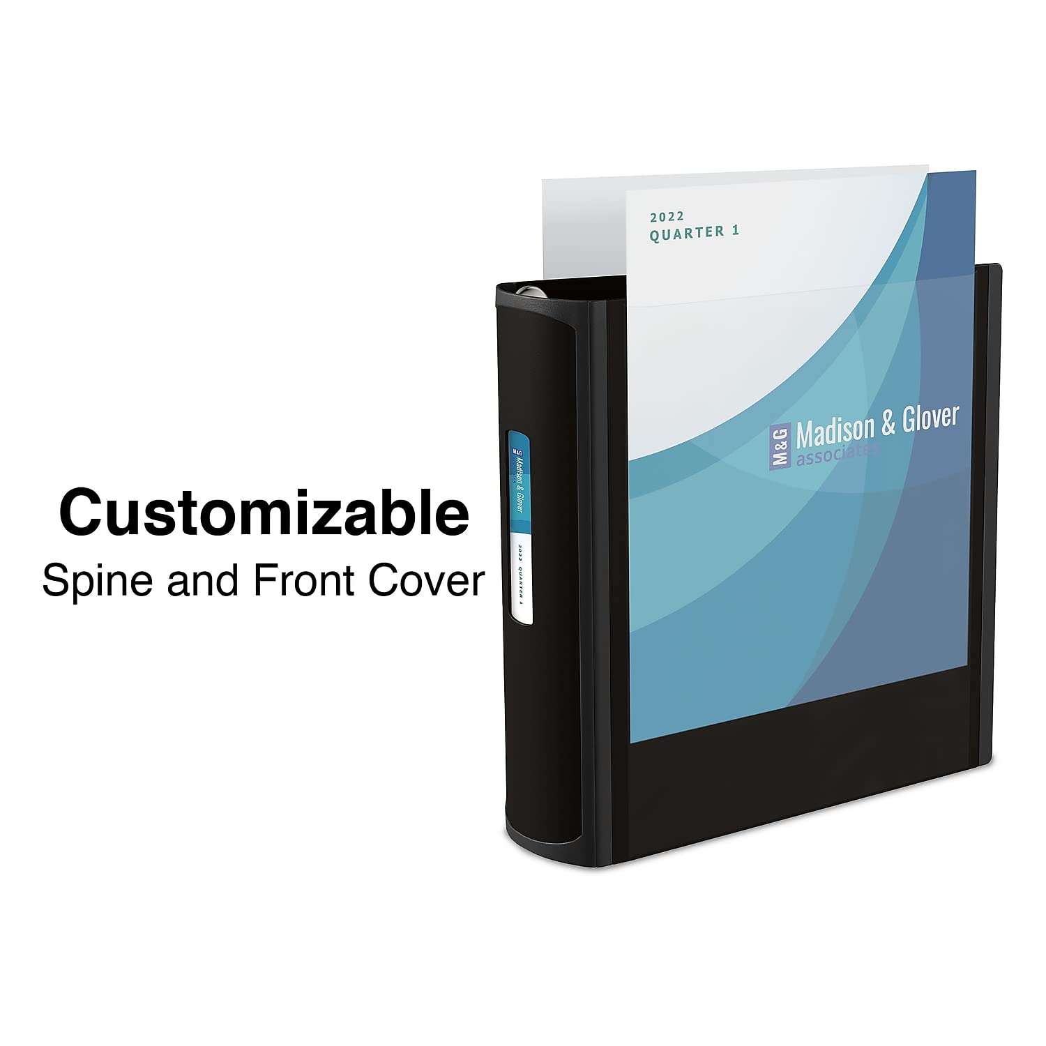 Staples Better Binder Heavy-Duty View, Black, 1000-Sheet Capacity, 5" (Ring Diameter)