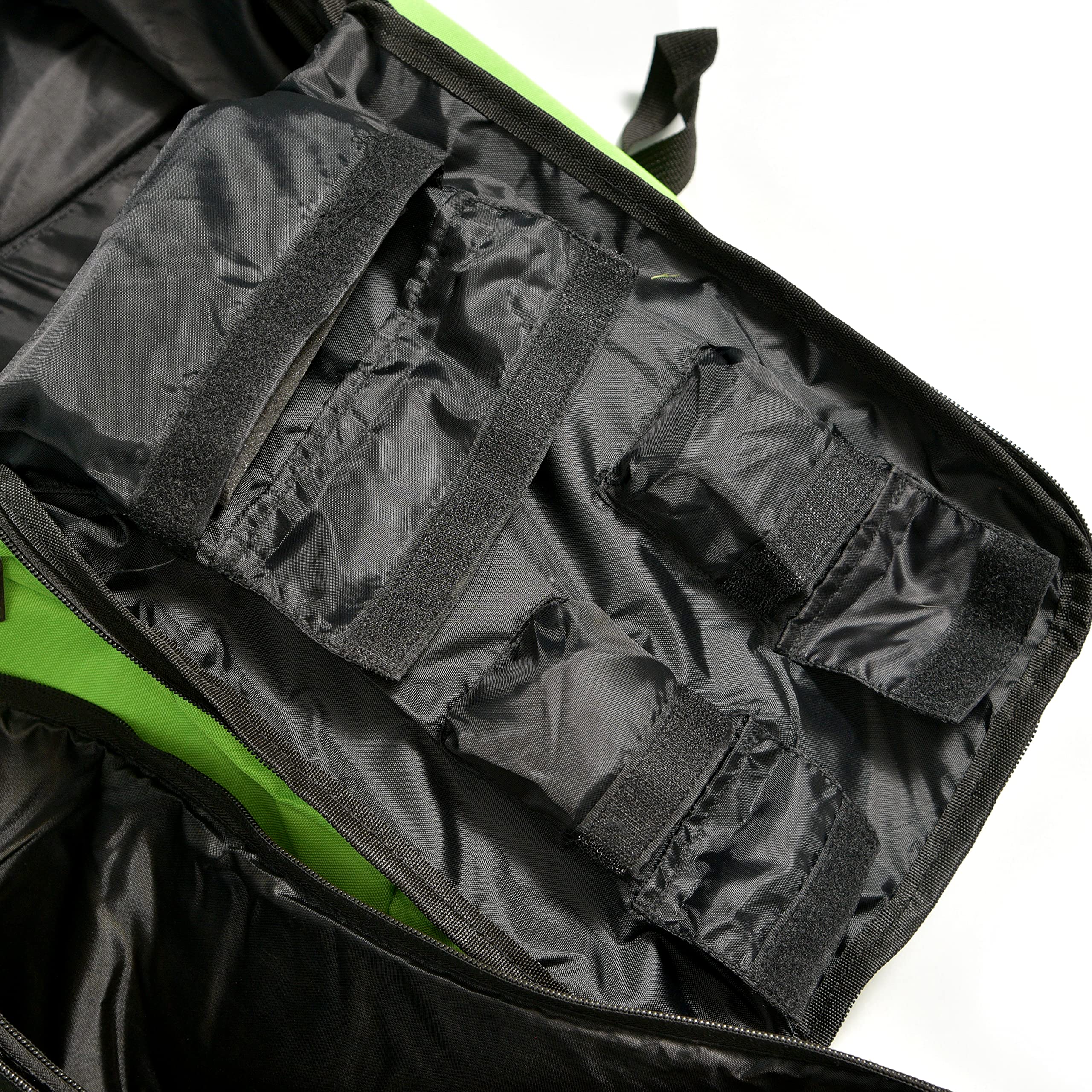 UNIVERSE ARCHERY Takedown Recurve Bow Case with Arrow Tube | Hunting Multi Pockets PVC Cordura Backpack | Shoulder Bag with Adjustable Straps For Archery Waterproof Pocket (68CM X 25 CM) (Green)