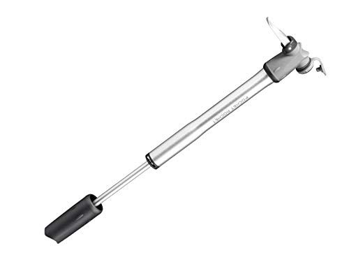 Topeak Pocket Rocket Master Blaster Bike Pump, Silver/Black, L x W x H 22.2 x 4.2 x 2.5 cm / 8.7” x 1.7” x 1.0”