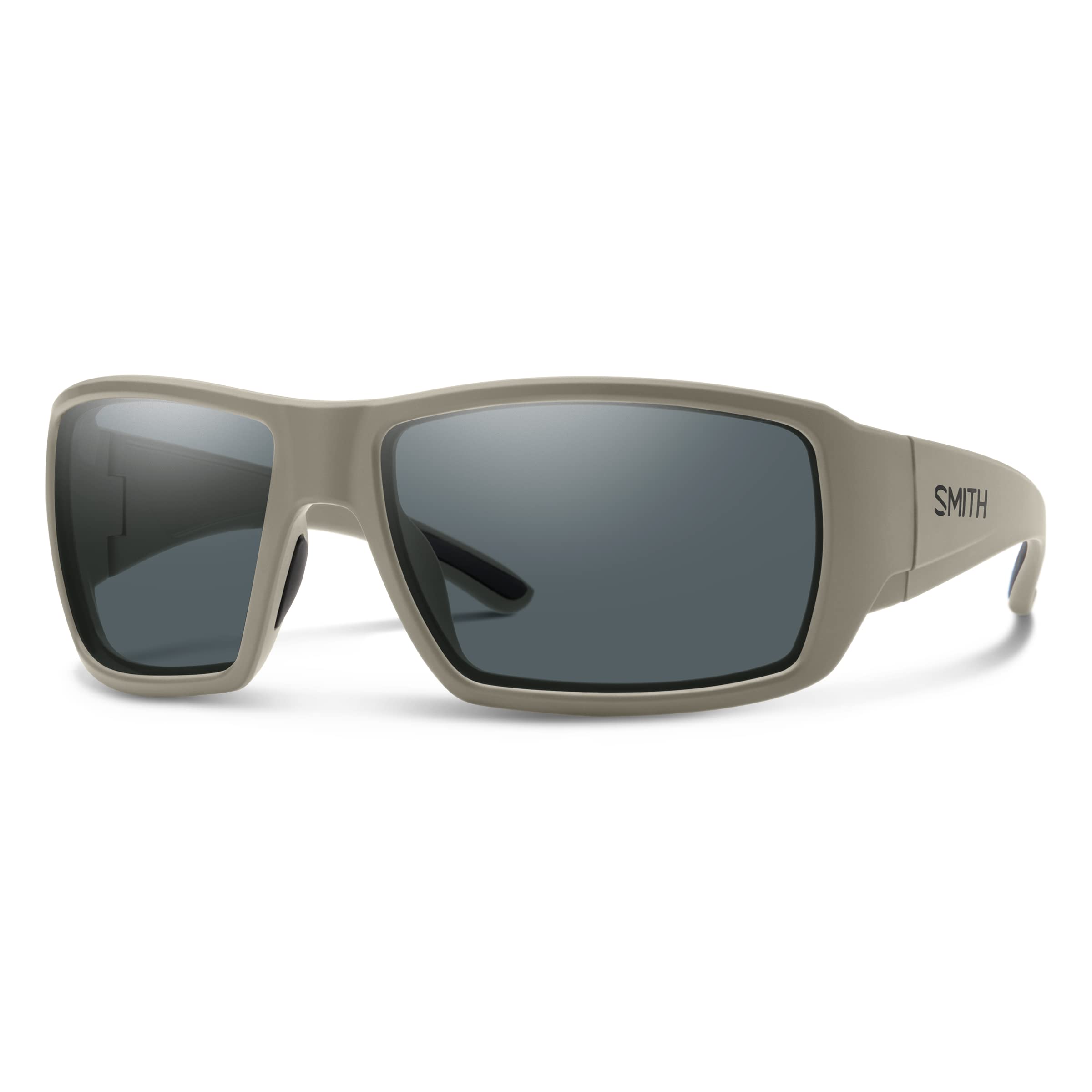 SMITH Optics Elite Operators Choice Rectangular Sunglasses, Tan 499 / Gray, One Size
