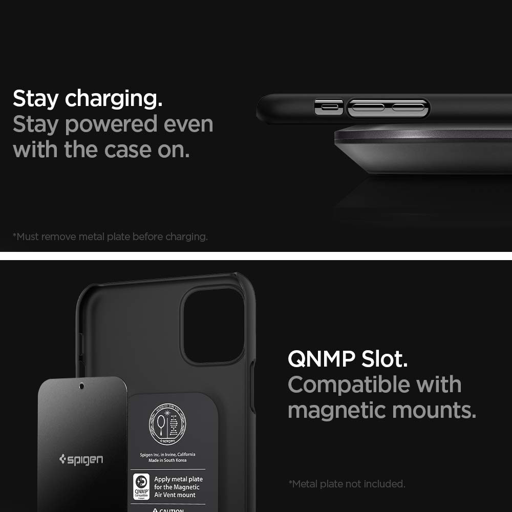 Spigen Thin Fit Designed for Apple iPhone 11 Pro Max Case (2019) - Black