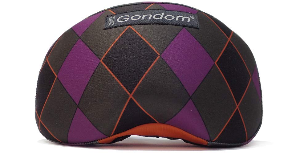 Tailgate Industries Gondom goggle cover (DD Purple/orange)