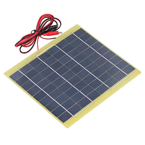 Solar Panel Polysilicon Material Low Light Efficiency Lightweight Portable Solar for Charging 12V Battery 5W 18V Solar Panel Polysilicon Material Low for Family