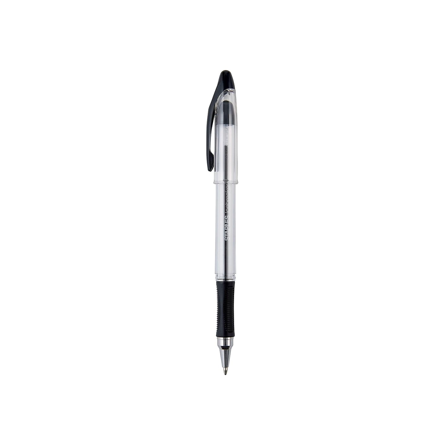 Staples 807983 Icebreaker Ballpoint Stick Pens Medium Point Black Dozen (18280)