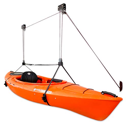 StoreYourBoard Kayak Ceiling Storage Hoist, Hi Lift Home and Garage Hanging Organizer Pulley Rack, Pro