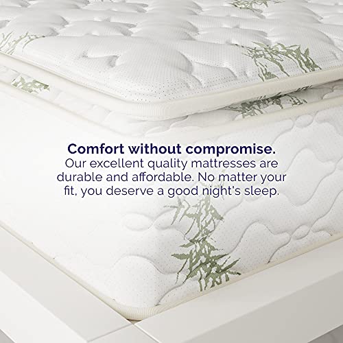 Signature Sleep 13" Hybrid Coil Mattress, Queen, White