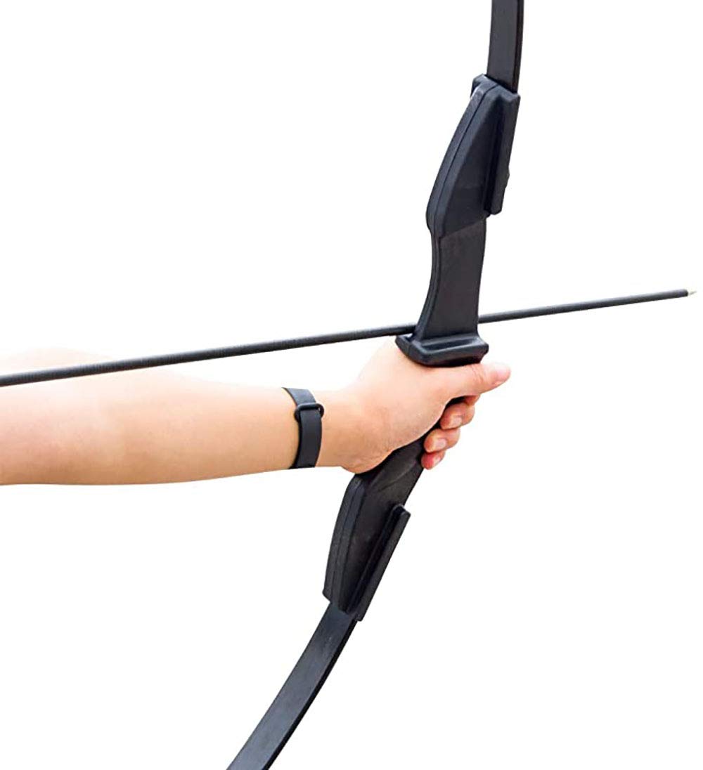 Vogbel Archery Takedown Recurve Bow and Arrows Set Adult Longbow Kit for Beginner Outdoor Hunting Shooting Training (Black,40lb)
