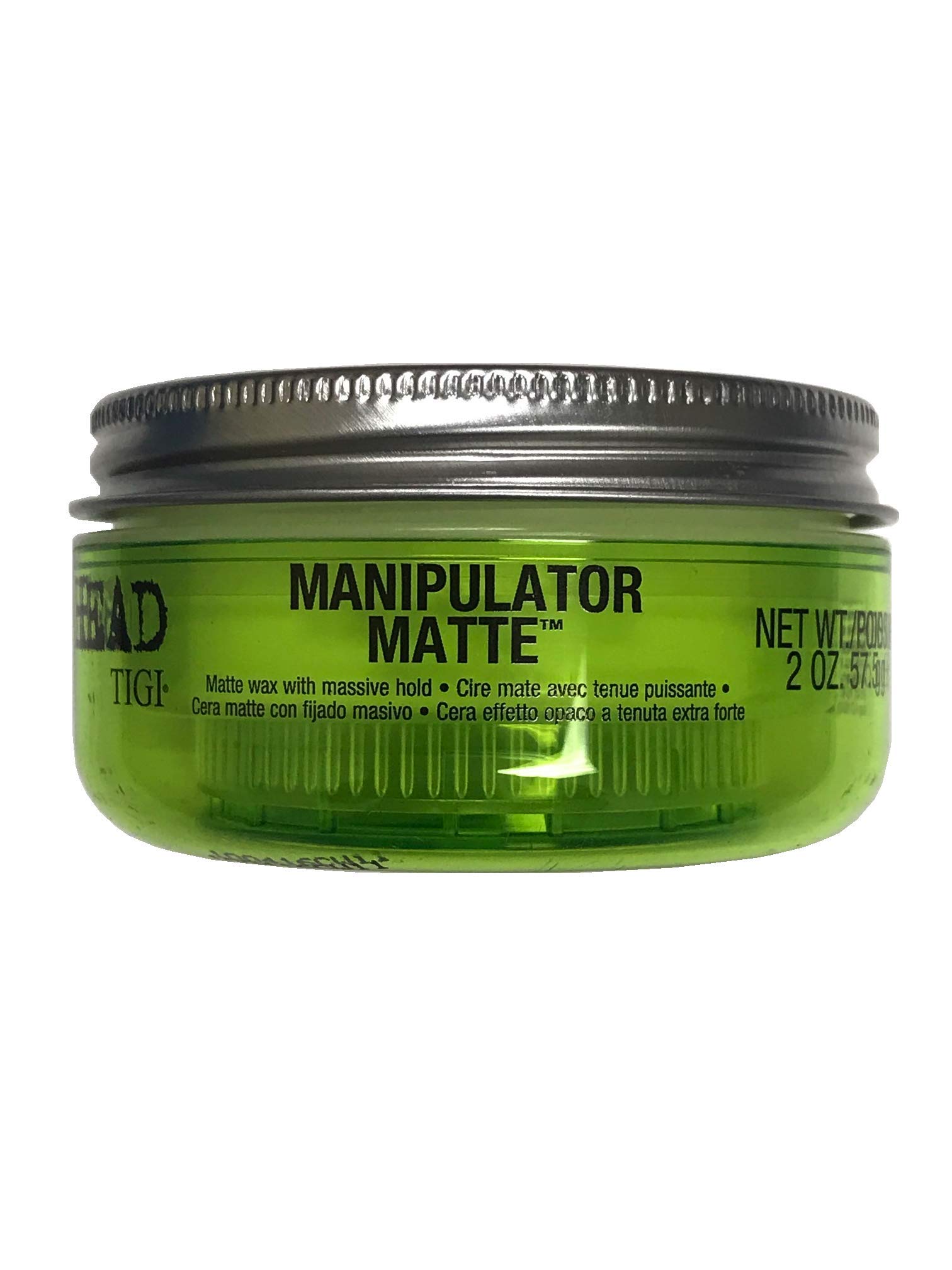 TIGI Bed Head Manipulator Matte Wax 2 Oz, With Massive Hold