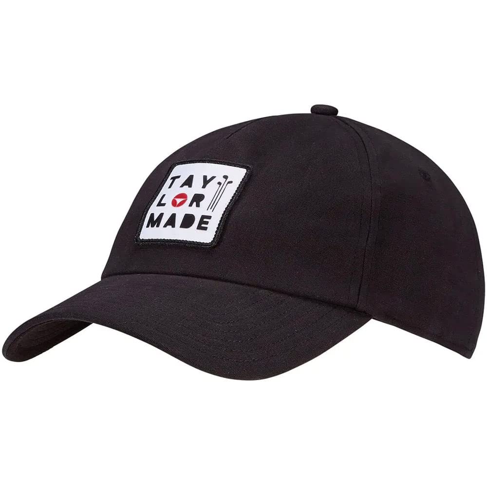 TaylorMade TAYLOR MADE unisex adult Performance Playing Hat Cap, Black, One Size US