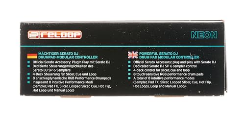 Reloop Neon USB Modular Performance Pad Controller