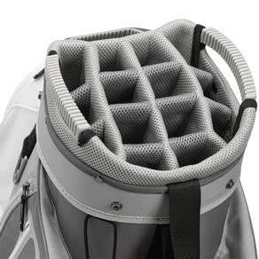 Taylormade Women's Select ST Cart Bag, Kalea, 14-Way top, Cool Gray, Lavender