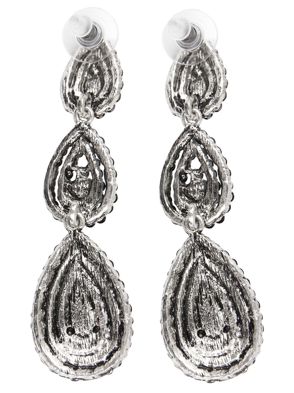 Vijiv Gatsby Earrings Vintage 1920s Drop Chandelier Flapper Jewelry Accessories
