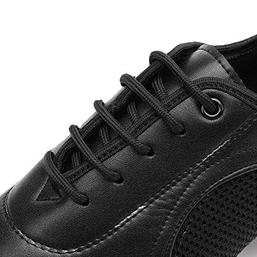 TINRYMX Women Ballroom Practice Shoes Standard Modern Teaching Professional Performance Latin Salsa Dance Shoes,US 5.5