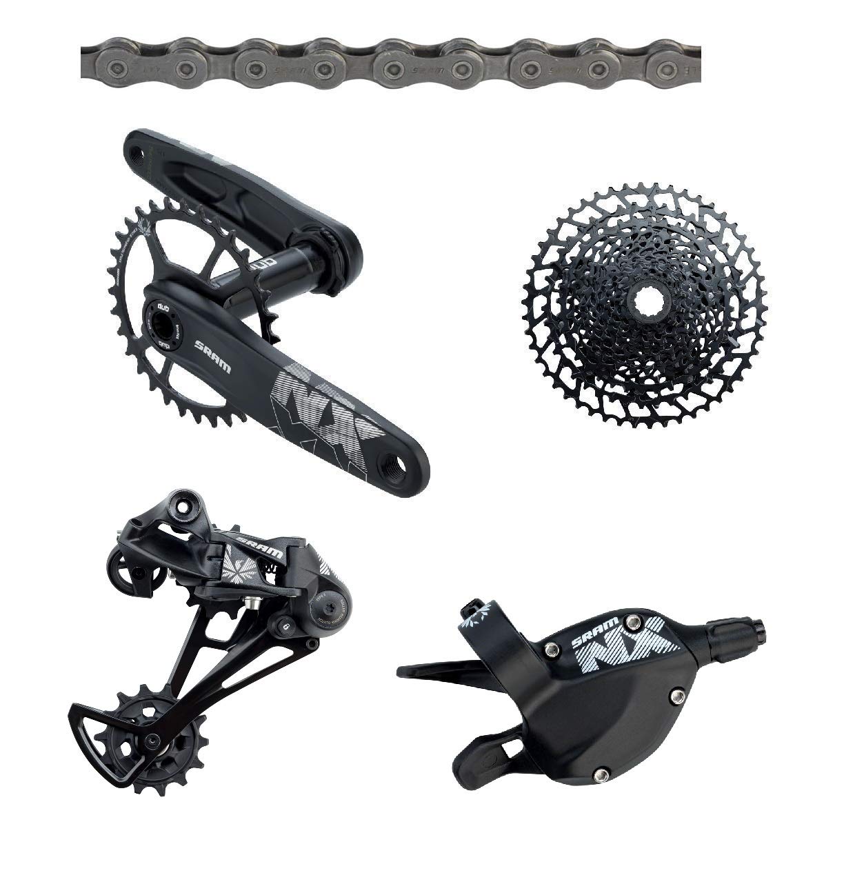 SRAM Eagle NX Dub 170mm 5-Piece Groupset