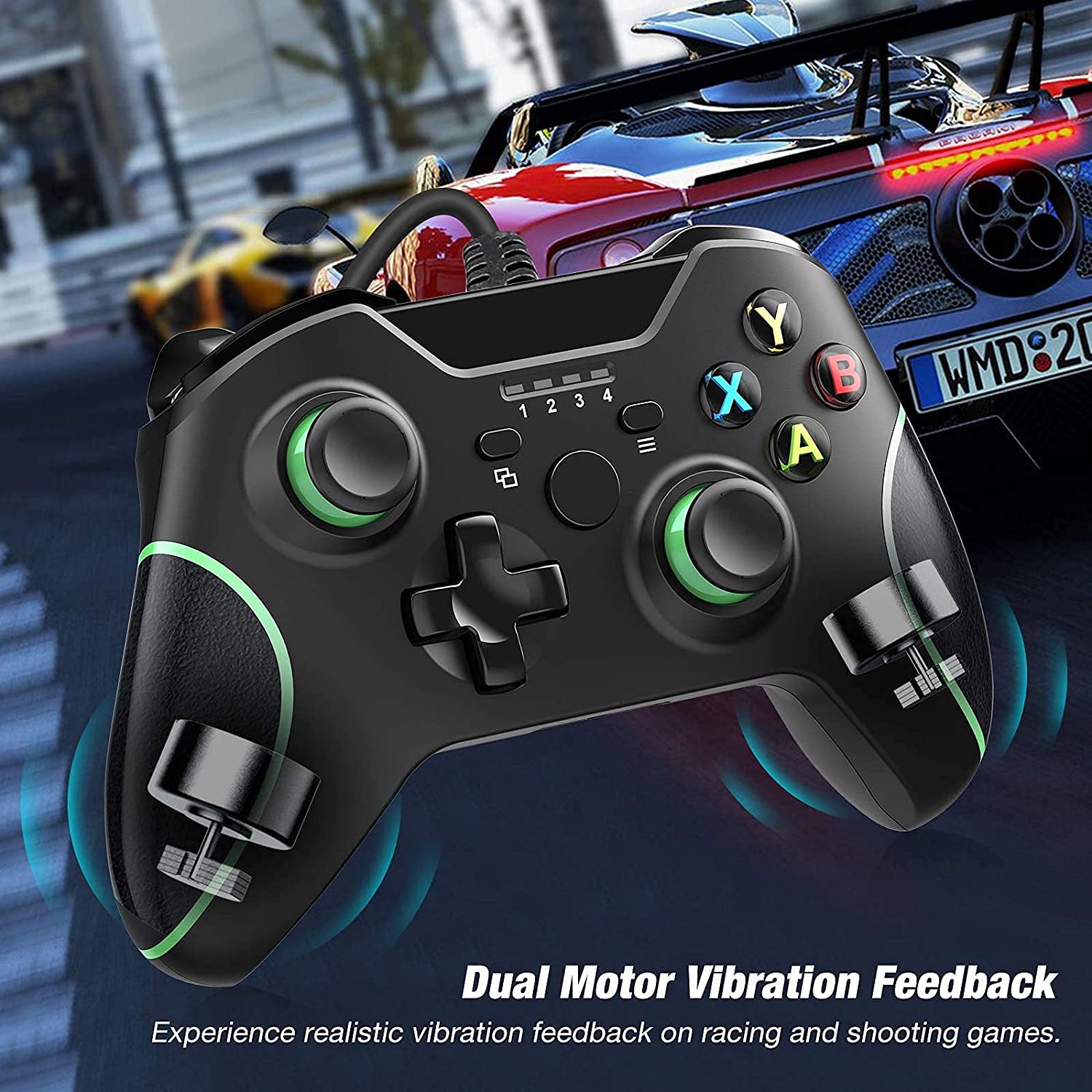 Y Team Controller for Xbox One,Wired Controller for Xbox with Headphone Jack for Xbox Series S Xbox Series X Xbox One/S/X and PC Windows 7. 10