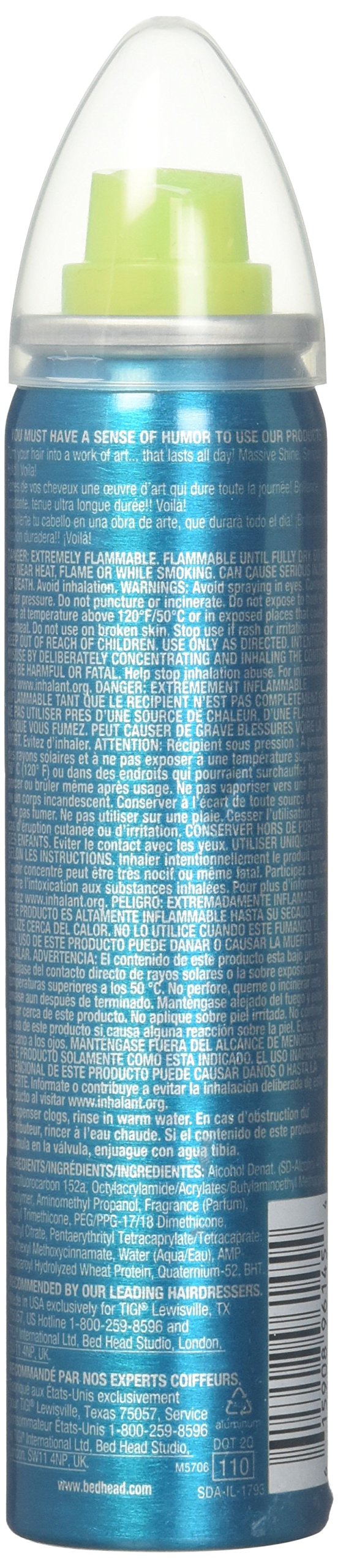 Tigi Bed Head Masterpiece Mini Hair Spray, 2 Ounce - Pack of 2