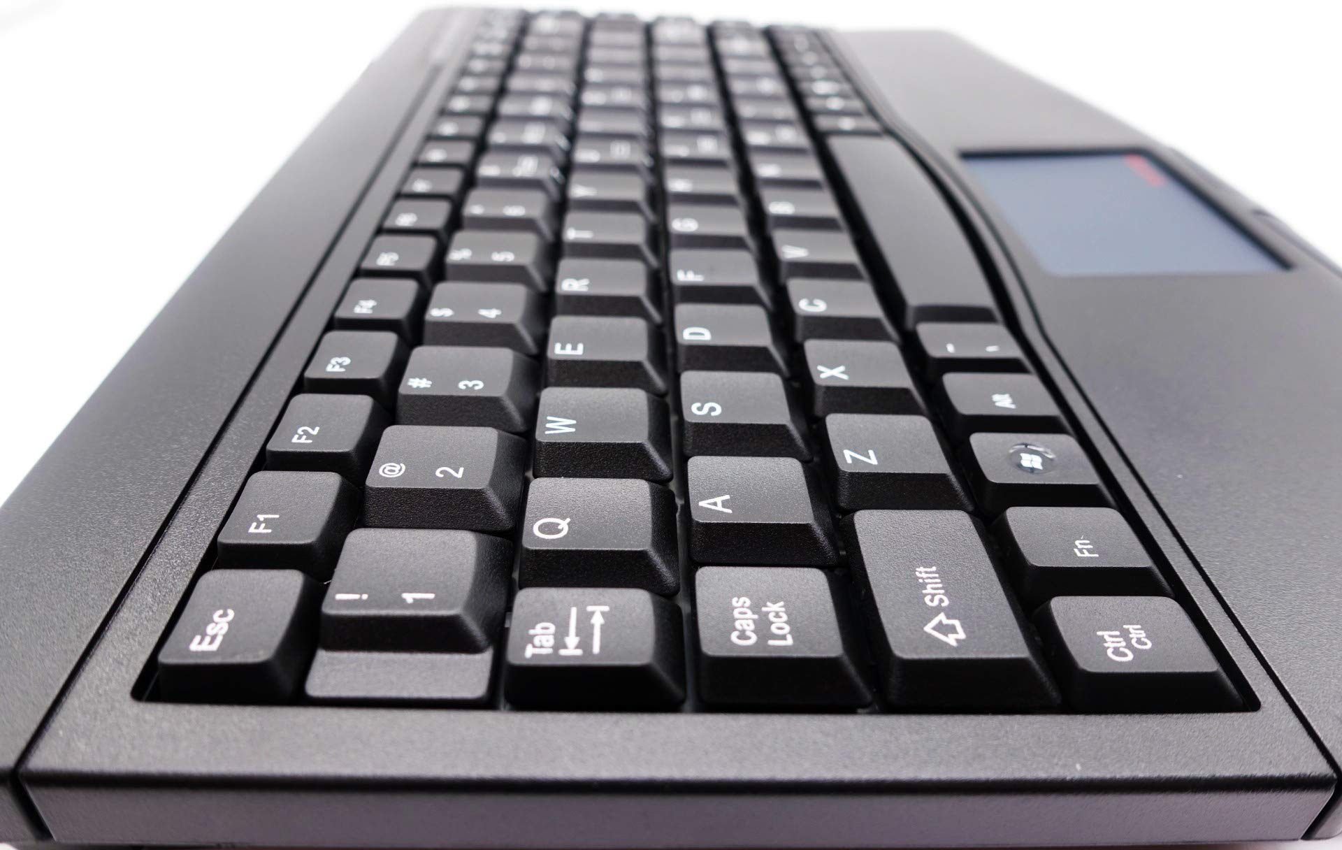 SolidTek Mini Keyboard with Touchpad USB Interface Black KB-ACK540UB