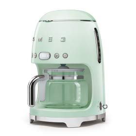 Smeg 1950's Retro Style Coffee Maker Machine (Pastel Green)
