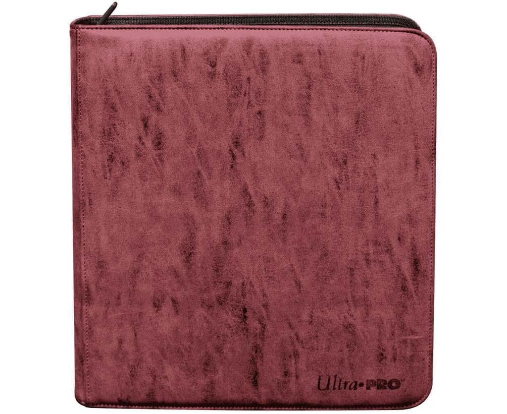 Ultra Pro Ruby Suede Collection Deck Builder's Playset PRO-Binder (E-85930)