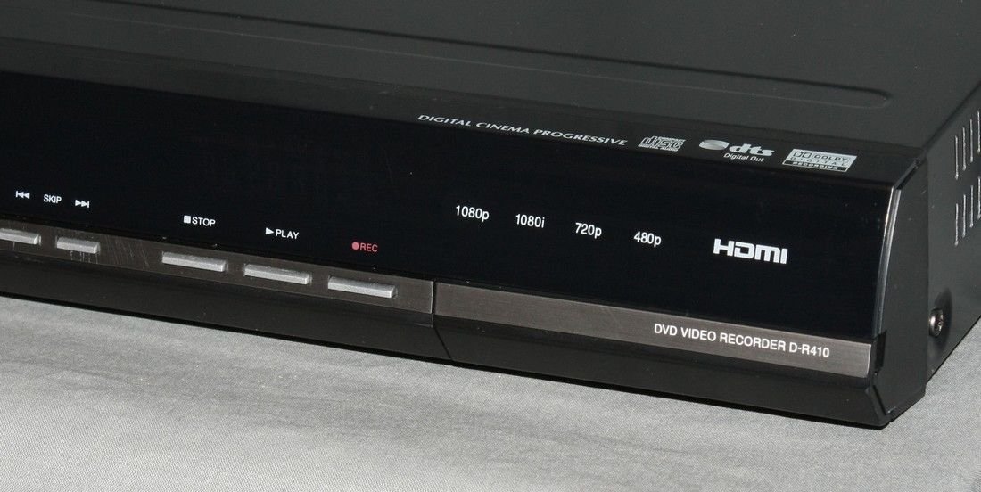 Toshiba DR410 1080p Upconverting Tunerless DVD Recorder