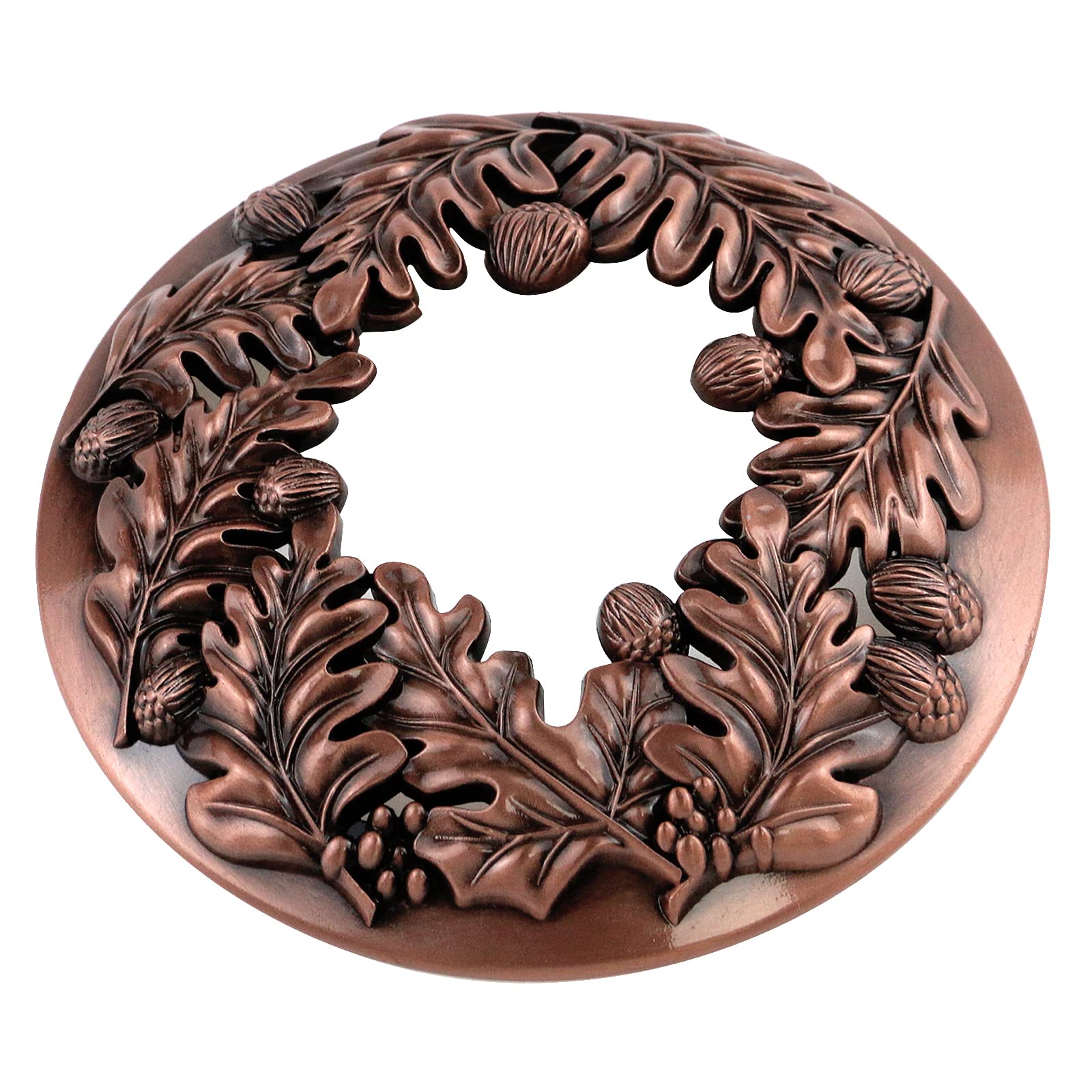 Tsnamay Lid Jar Candle Topper,Bronze Sacred Fruit Metal Candle Toppers to Burn Evenly Home Decor Accessories Candles Shades Sleeves Cover Top Lid