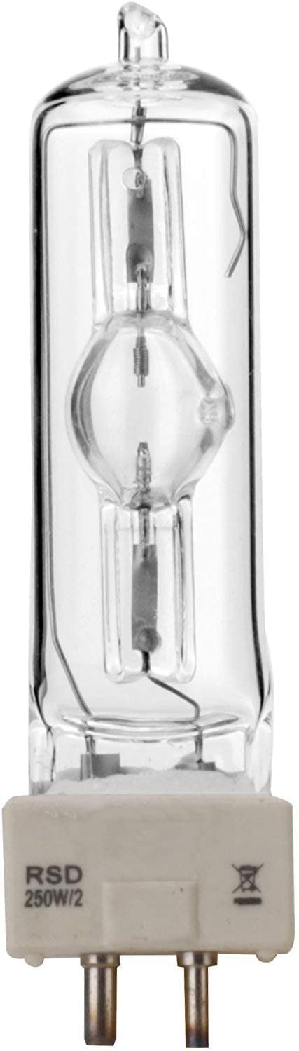 Tawelun MSD250W/2 Replacement Stage Light bulb GY9.5 Metal Halide Lamp for 250W Moving Head 8000k msd250 /2 HSD250W/80 ms