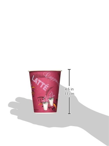 Solo OF12BI-0041 12 oz Bistro SSP Paper Hot Cup (Case of 300)