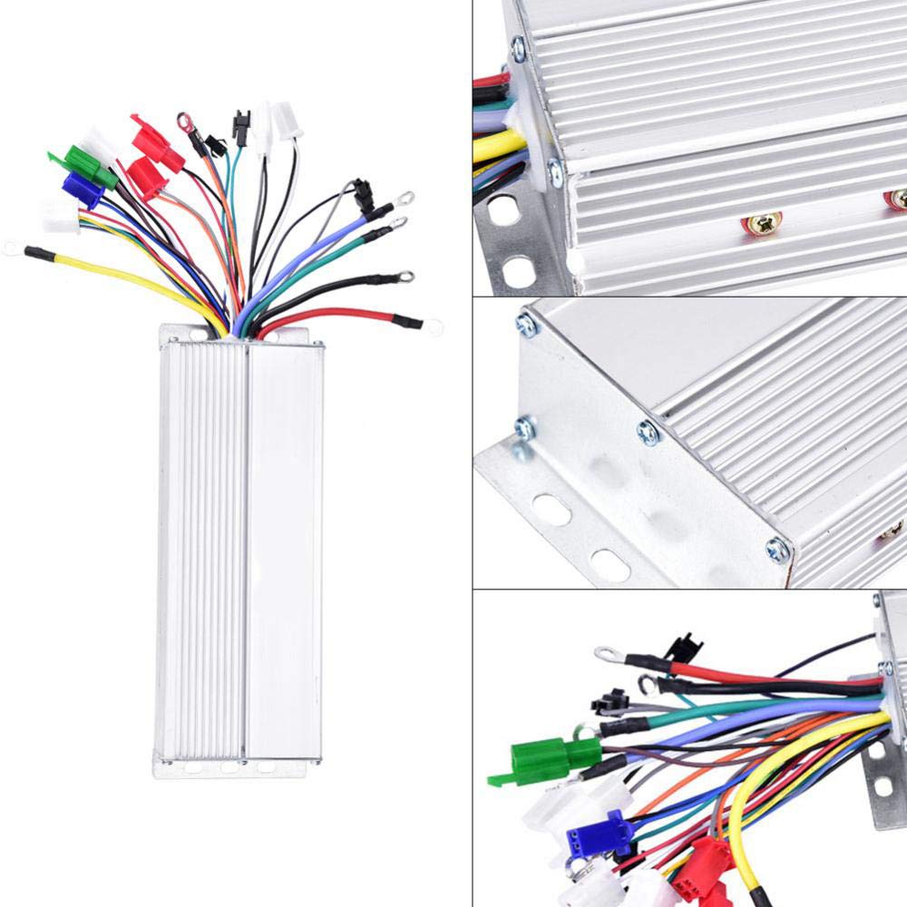 VGEBY1 Brushless Controller, 1500W Aluminium Alloy Electric High Brushless Speed Controller for E-Bike Scooter