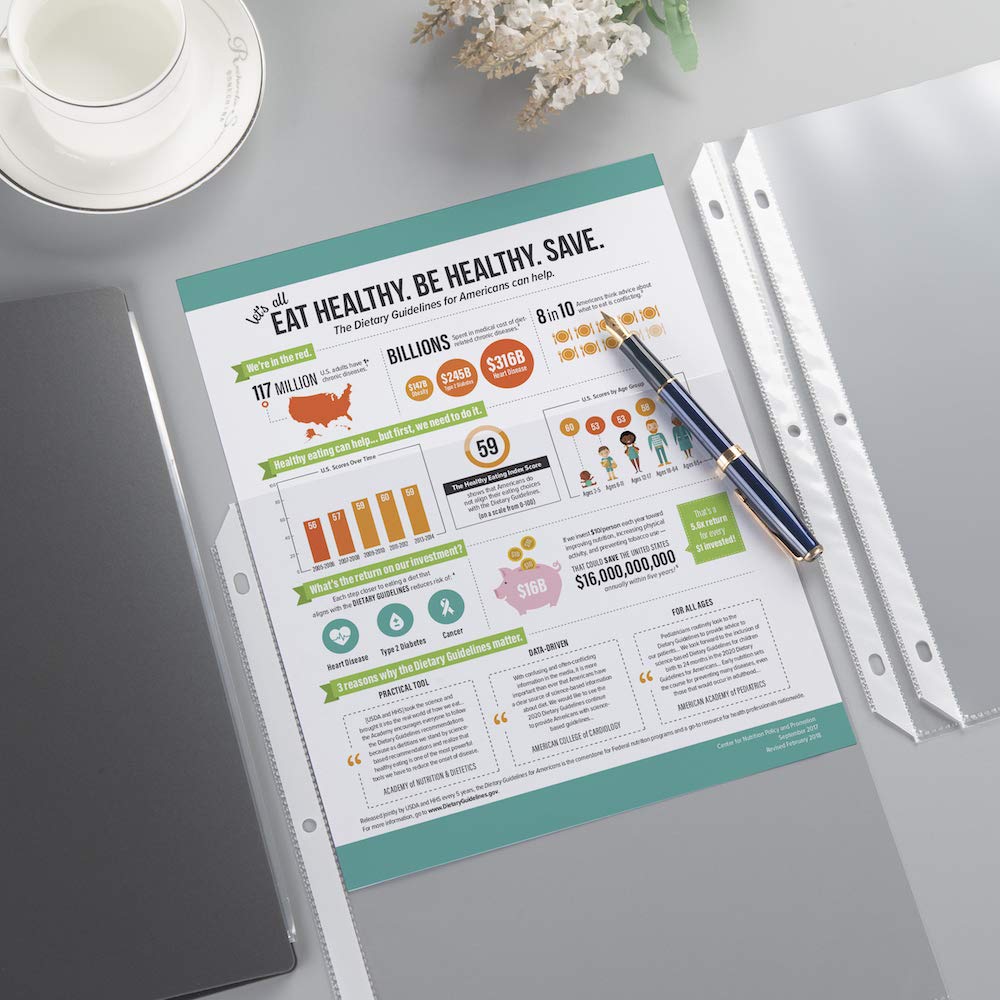 Sooez Sheet Protectors, 8.5 x 11 Inches Clear Page Protectors for 3 Ring Binder Medium Weight Plastic Sleeves for Binders, Top Loading Paper Protector Acid Free Letter Size, 50 Pack