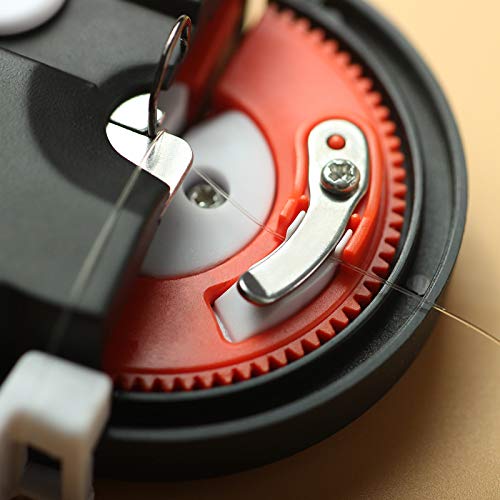 SOONHUA Handheld Fully Automatic Electric Fishing Hook Tier Fishing Hook Line Tier Machine,for Multi-Function Automatic Hook Electric Needle knotter