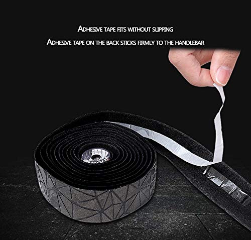 SQINAA Bike Handlebar Tape Galaxy Bicycle Handle Bar Wrap for Road Cycling Handlebars with Comfortable Grip
