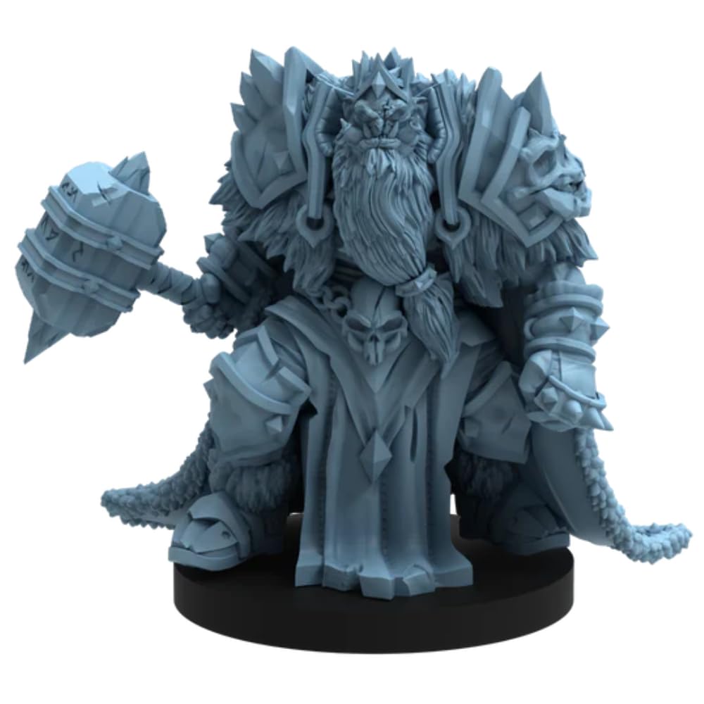 Steamforged Games Epic Encounters: Hall of The Orc King - RPG Fantasy Roleplaying Tabletop Game with 20 Orc Miniatures, Double-Sided Game Mat, & Game Master Adventure Book with Monster Stats