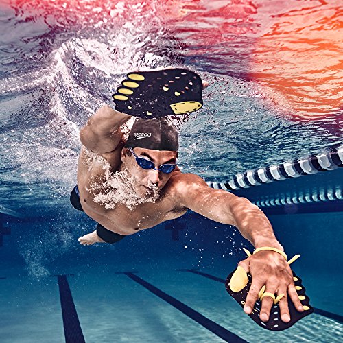 Speedo Unisex-Adult Swim Training Clutch Paddles