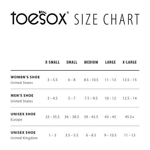 toesox Grip Pilates Barre Socks β Non Slip Luna Half Toe for Yoga & Ballet, Small, Love Mickey