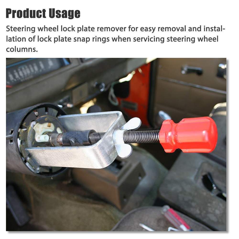 Steering Wheel Lock Plate Removal Remover Tool of The Steering Wheel Lock Plate Snap Rings