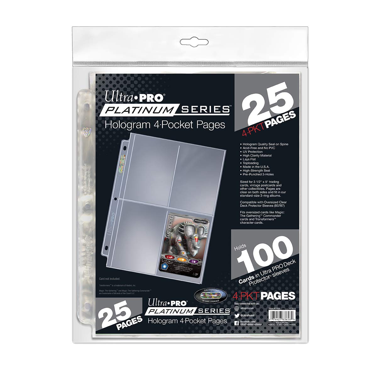 Ultra Pro 83658.