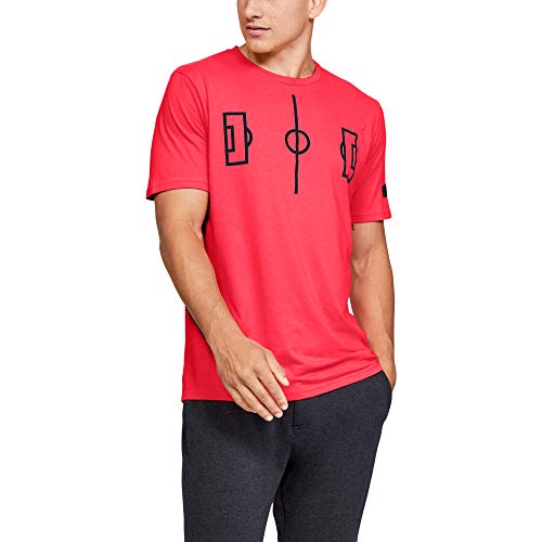 Under Armour Field T-shirt, Beta (628)/Black, XX-Large
