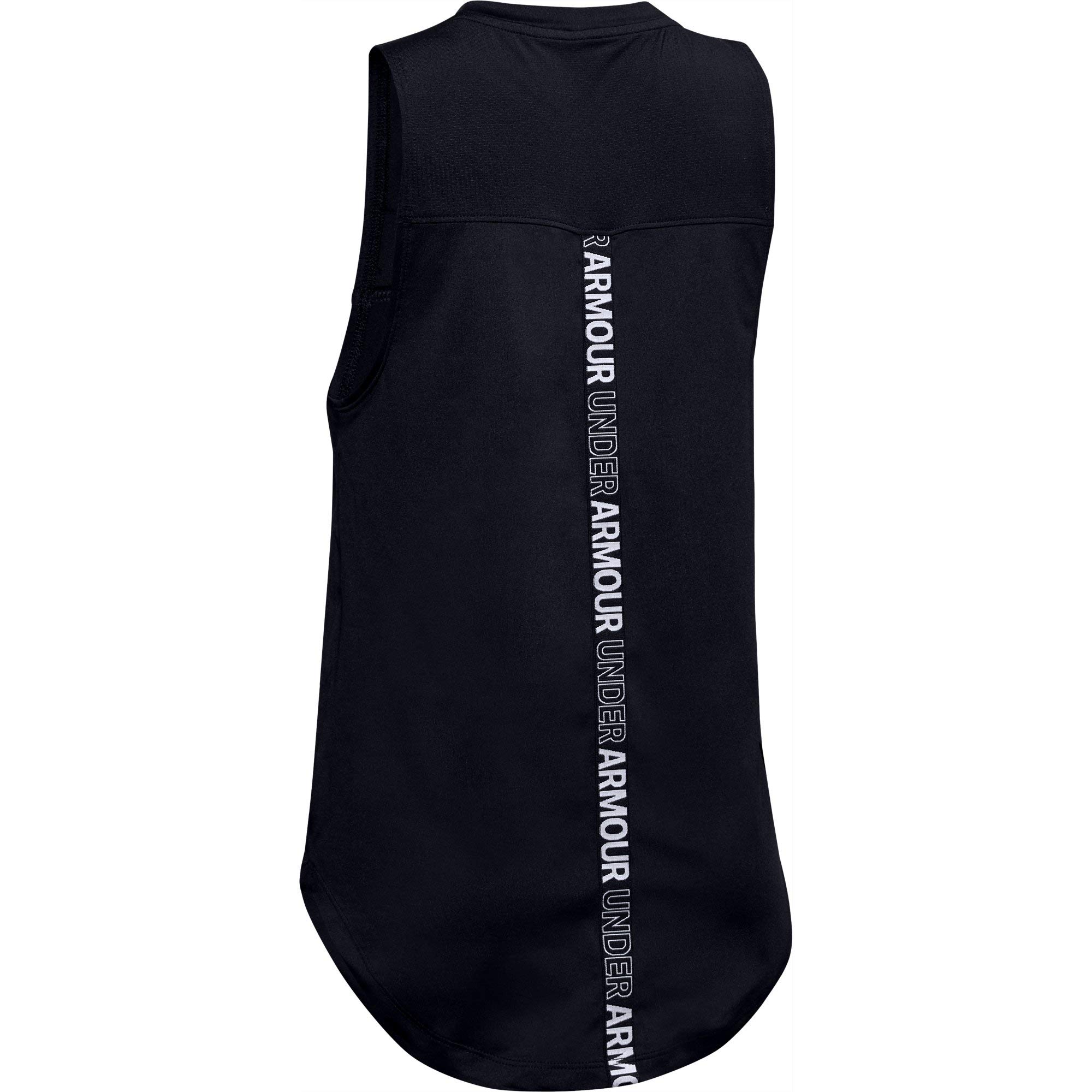 Under Armour Girls' HeatGear® Armour Tank YSM Black