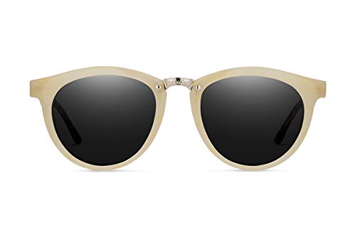 Questa Carbonic Sunglasses, Ivory Tort / Carbonic Blackout, Smith Optics Questa Carbonic Sunglasses
