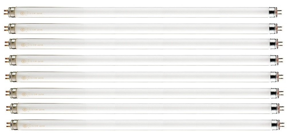 Sterl Lighting F39T5/865/HO Linear Fluorescent Light Bulb, 8 Pack 110/220V 39W 34 Inch 3100Lm, G5 Bi-Pin Base Daylight 6500K